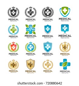 Medical Logo Collection Stock Vector (Royalty Free) 720880642 ...