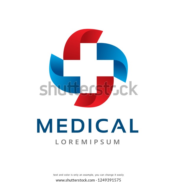 Medical Logo Template Design Vector Emblem Stock Vector (Royalty Free ...