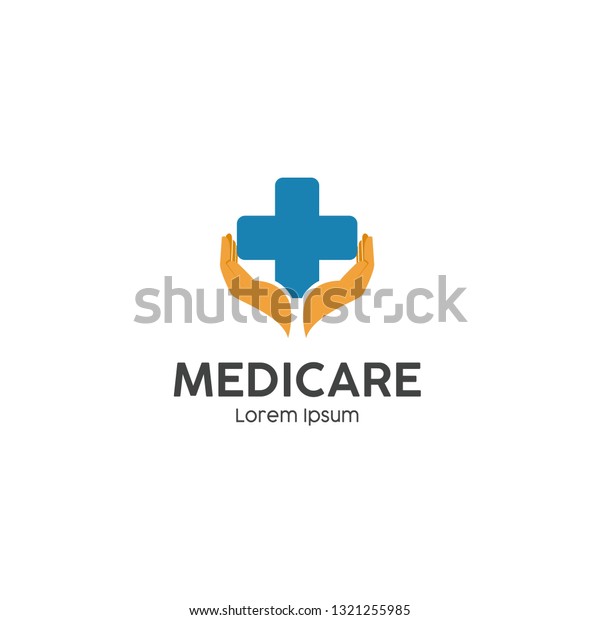 Medical Medicare Logo Vector Logo Template Stock Vector (Royalty Free ...