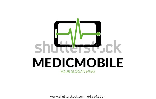 Medical Mobile Logo Stock Vector (Royalty Free) 645542854 | Shutterstock