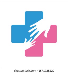 Help Health Vector Graphic Design Helping Stock Vector (Royalty Free ...