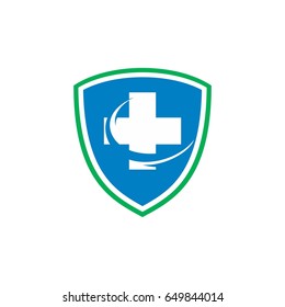 Medical Protection Logo Stock Vector (Royalty Free) 649844014 ...