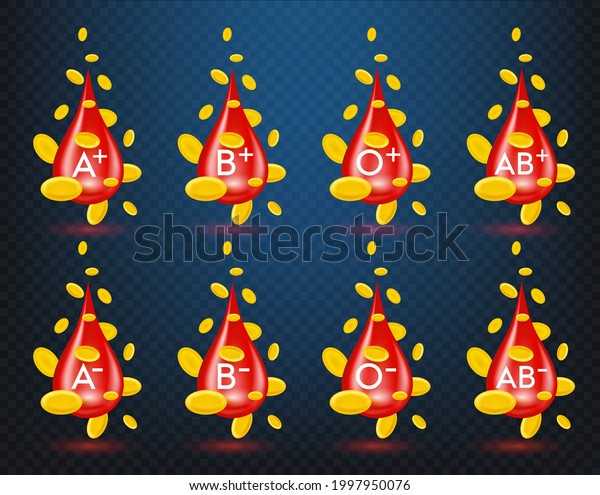 Medical Science Structure Concept Red Blood Stock Vector (Royalty Free ...