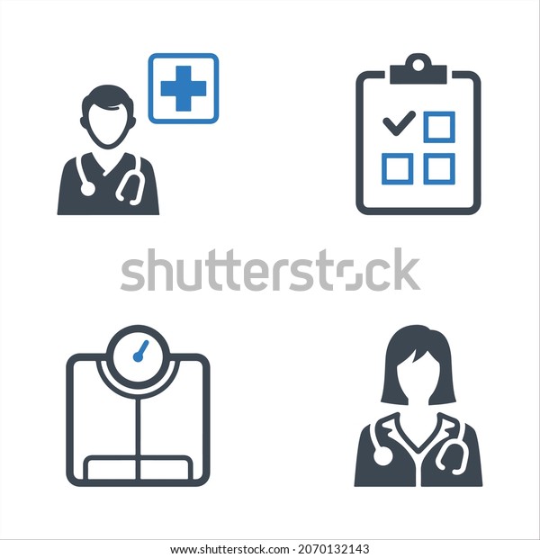 Medical Services Icon Set 3 Stock Vector (Royalty Free) 2070132143 ...