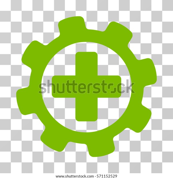 Medical Settings Icon Vector Illustration Style Stock Vector (Royalty ...