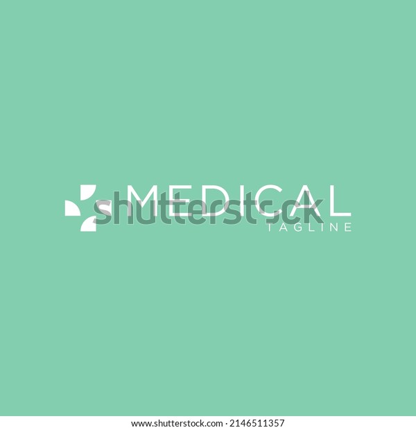 Medical Simple Modern Logo Template Stock Vector (Royalty Free ...