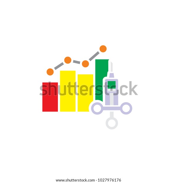 Medical Stat Logo Icon Design Stock Vector (Royalty Free) 1027976176 ...