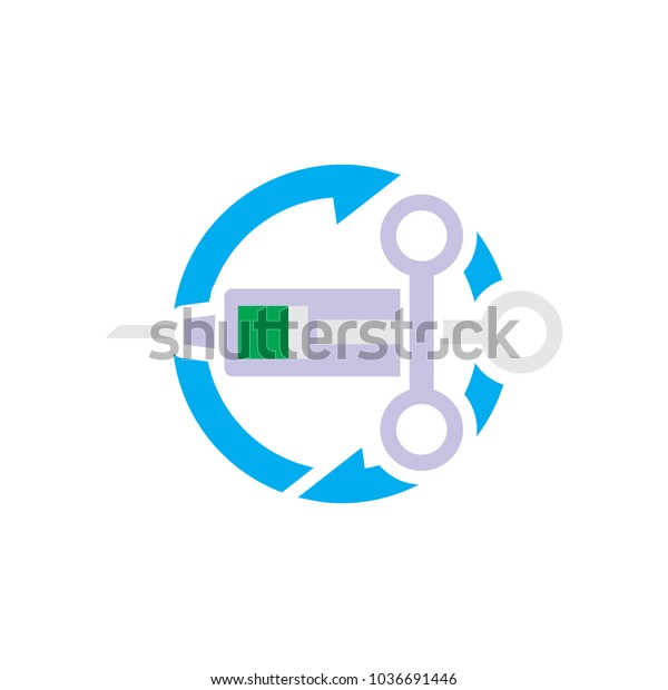 Medical Sync Logo Icon Design Stock Vector (Royalty Free) 1036691446 ...