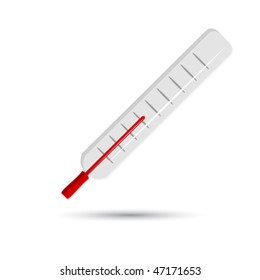 Medical Termometer Stock Vector (Royalty Free) 47171653 | Shutterstock