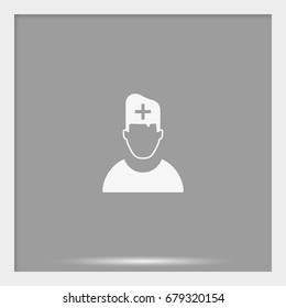 Medical User Icon Stock Vector (Royalty Free) 679320154 | Shutterstock