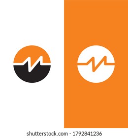 Medical Wave Logo Vector Icon Illustration Stock Vector (Royalty Free ...