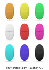 5,419 White oval pills Images, Stock Photos & Vectors | Shutterstock