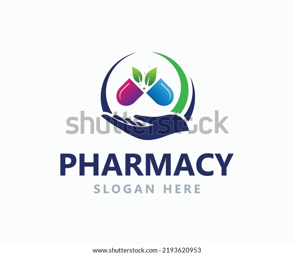 Medicine Logo Template Pharmacy Logo Template Stock Vector (Royalty ...