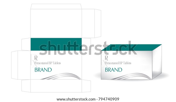 186 Pharmaceutical Carton Design Stock Vectors, Images & Vector Art ...