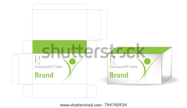 Medicine Packaging Design Pharmaceutical Cartons Stock Vector (Royalty ...