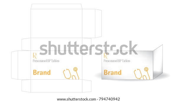 Medicine Packaging Design Pharmaceutical Cartons Stock Vector (Royalty ...