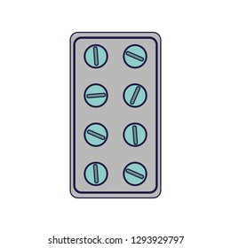 Medicine Tablets Symbol Stock Vector (Royalty Free) 1293929797 ...