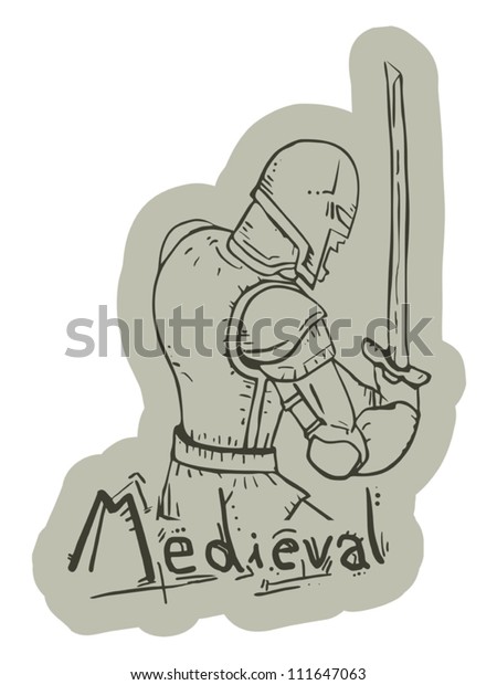 Medieval Stick Stock Vector (Royalty Free) 111647063 | Shutterstock