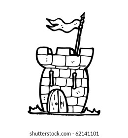 Medieval Tower Cartoon Stock Vector (Royalty Free) 62141101 | Shutterstock