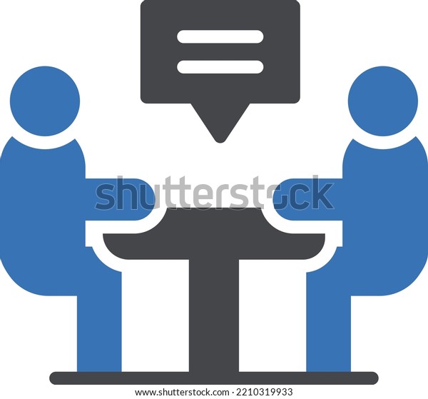Meeting Vector Illustration On Transparent Background Stock Vector ...