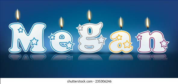 61 Megan name Images, Stock Photos & Vectors | Shutterstock