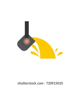 Melting Iron Icon Stock Vector (Royalty Free) 720915010 | Shutterstock