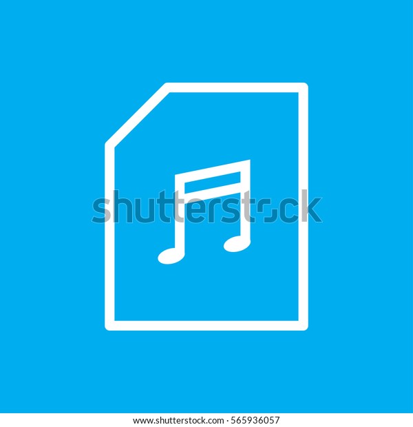 Memory Card Music Icon Illustration Isolated Stock Vector (Royalty Free ...