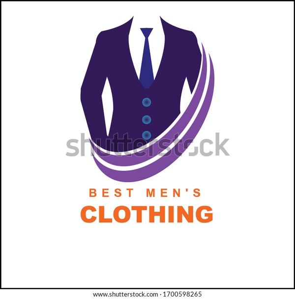 Men Clothing Logo Illustration Vector File: vetor stock (livre de ...