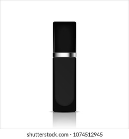 Men Cosmetic Packaging Design Black Cream Stock Vector (Royalty Free ...