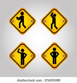 Men Sign Design Stock Vector (Royalty Free) 376595989 | Shutterstock