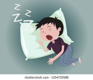 5,357 Snoring Stock Illustrations, Images & Vectors | Shutterstock