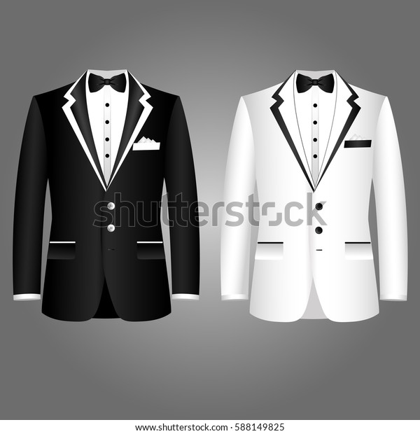 Mens Jacket Wedding Mens Suit Tuxedo: เวกเตอร์สต็อก (ปลอดค่าลิขสิทธิ์ ...