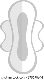 Menstrual Pad Wings Stock Vector (Royalty Free) 675290644 | Shutterstock
