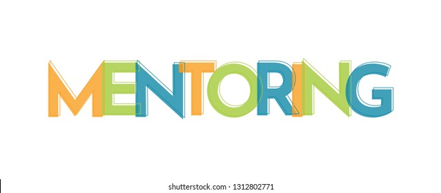Mentoring Word Concept Mentoring Use Cover Stock Vector (Royalty Free ...