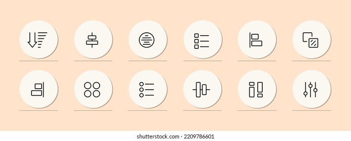 11,949 Align Button Images, Stock Photos & Vectors | Shutterstock
