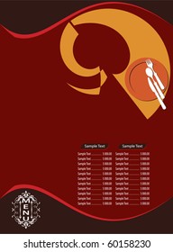 7,594 Hotel menu card background Images, Stock Photos & Vectors ...