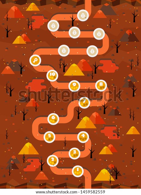 Menu Graphical User Interface On Screen Stock Vector (Royalty Free ...