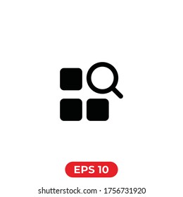1,107 List view grid view icon Images, Stock Photos & Vectors ...