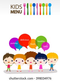 Kids Menu Background: เวกเตอร์สต็อก (ปลอดค่าลิขสิทธิ์) 396409966 ...