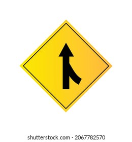 3,603 Road merge sign Images, Stock Photos & Vectors | Shutterstock