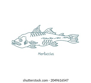 401 Hake fish vector Images, Stock Photos & Vectors | Shutterstock