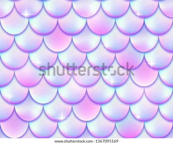 Mermaid Tail Foil Texture Effect Background Stock Vector (Royalty Free ...