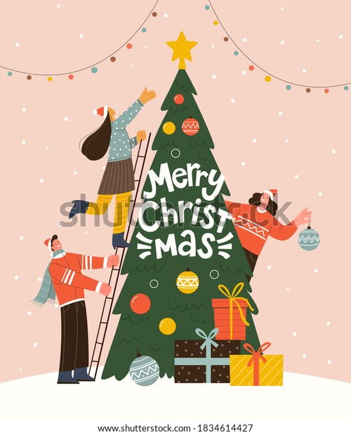 3,436 Christmas Teamwork Stock Vectors, Images & Vector Art | Shutterstock