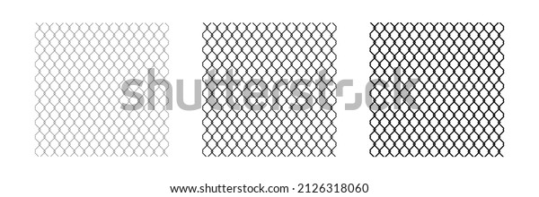 Mesh Fence Graphic Element Icon Stock Vector (Royalty Free) 2126318060 ...