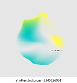 Mesh Gradient Colors Background Ukraine Flag Stock Vector (Royalty Free ...