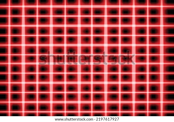 Mesh Neon Red Glowing Lights Line Stock Vector (Royalty Free ...