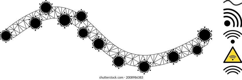 698 Oscillogram Stock Illustrations, Images & Vectors | Shutterstock