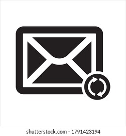 Message Sign Refresh Icon Email Icon Stock Vector (Royalty Free ...