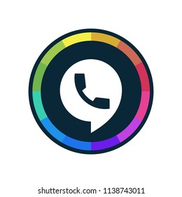 Messaging App App Icon Stock Vector (Royalty Free) 1138743011 ...