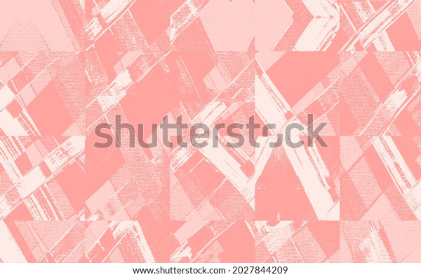 Messy Cross Hatching Paint Strokes Artwork Stock Vector (Royalty Free ...
